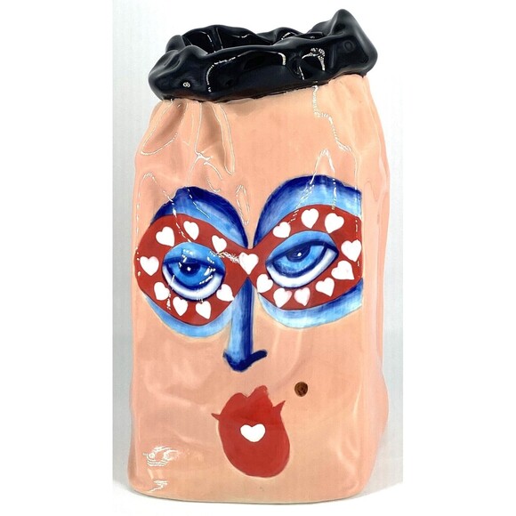 GANZ | Accents | Priscilla By Ganz Ceramic Bag Vase Collectible Wilma ...